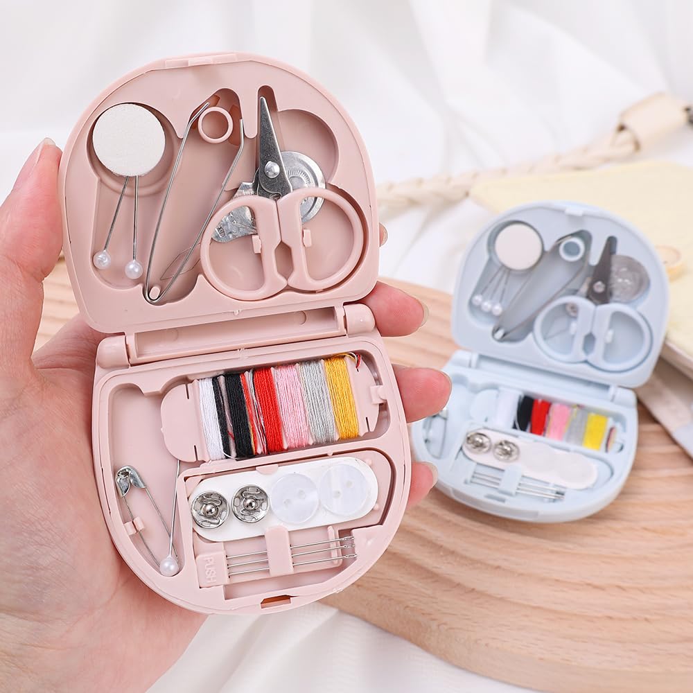 Amazon.com: 2pcs Min Travel Sewing Kit DIY Sewing Supplies Portable ...