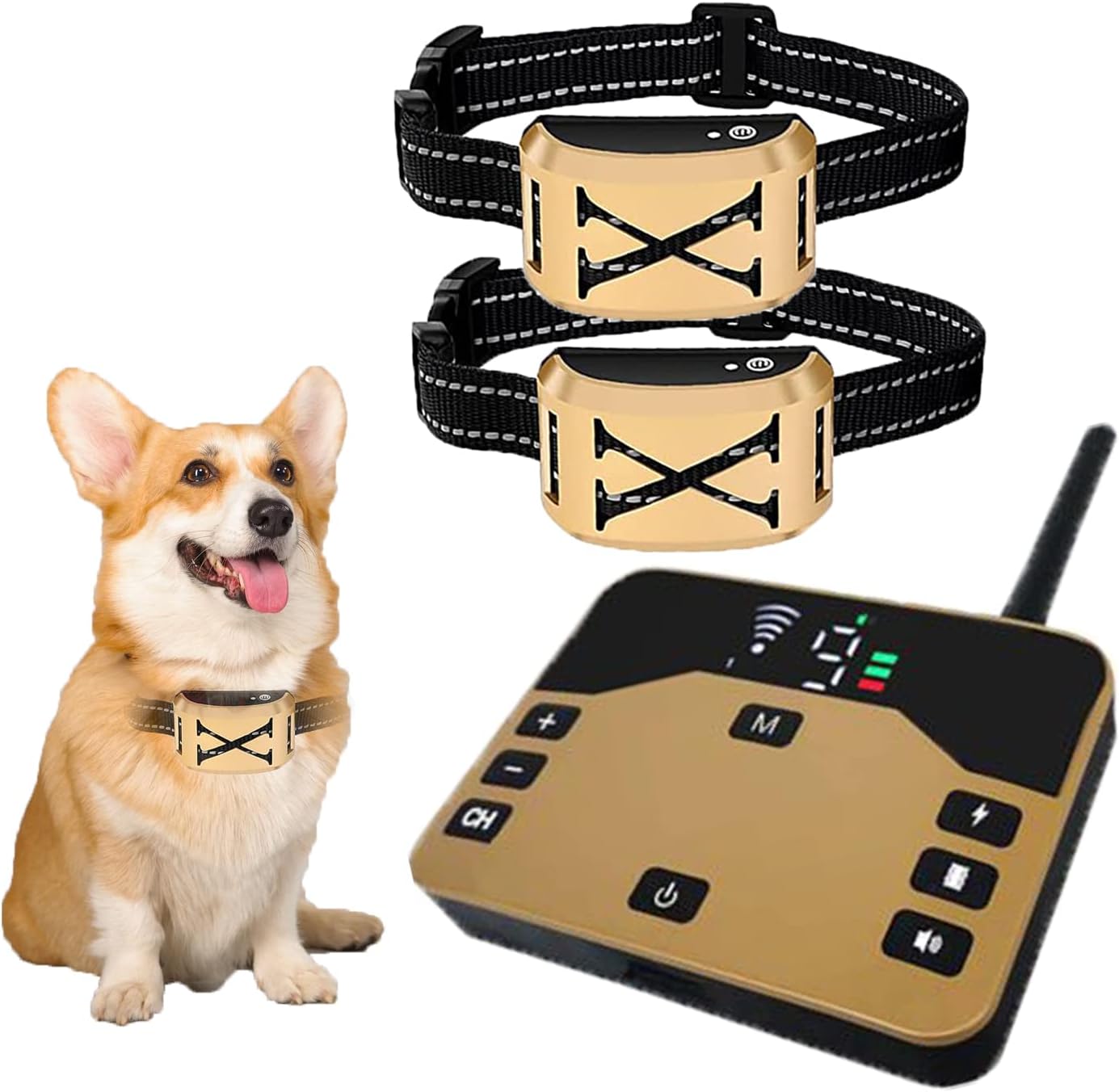 Amazon.com: HEXIEDEN Wireless Dog Fence,Electric Fence for Dog ...