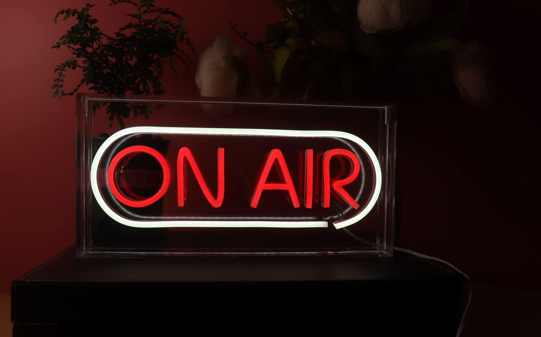 Amazon.com: Ulalaza On air Lightbox LED Neon Sign Night Light for Party ...