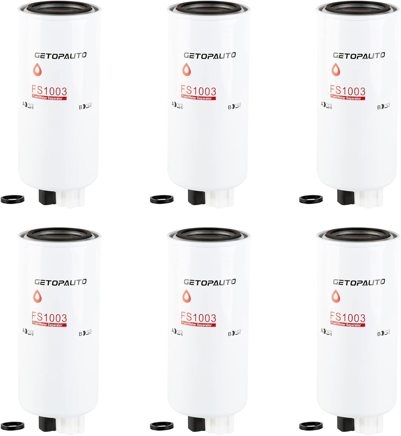 Amazon.com: GETOPAUTO FS1003 Fuel Filter Compatible with Cummins ...