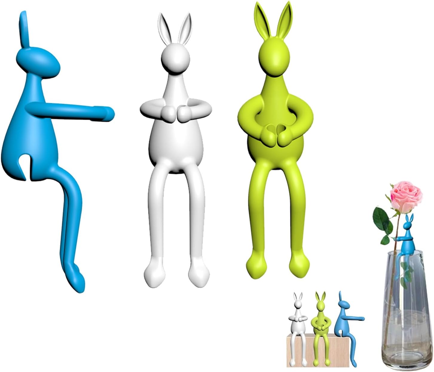 Amazon.com : Yewawow Plant Propagation Buddy, Rabbit Shaped Plant Stem ...