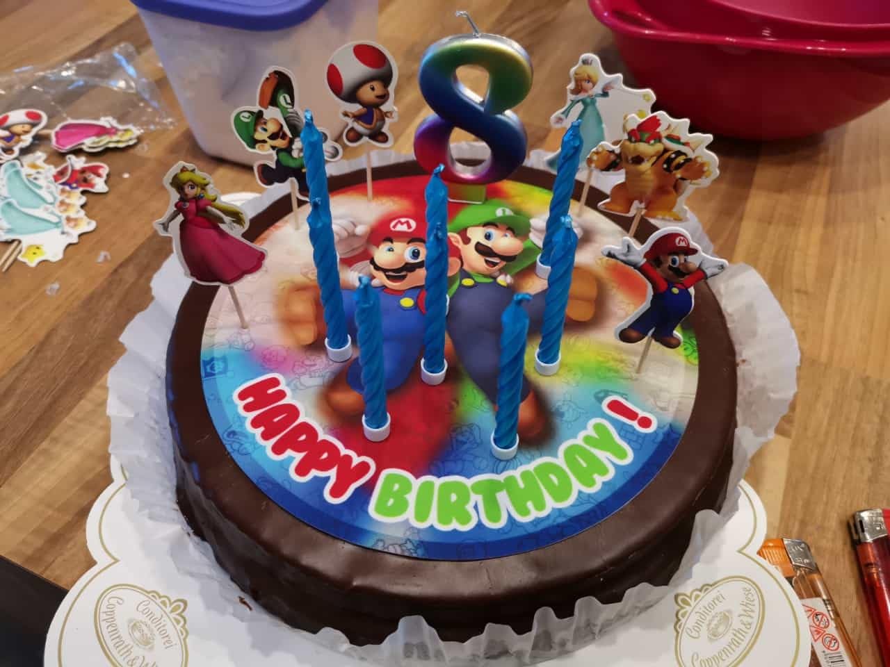 Schãne Super Mario Tortendeko Fotos