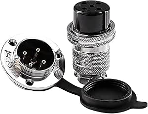 5sets M30 DF30 GX30 Flange mounting 3-Hole Fixing Connector &Socket ...