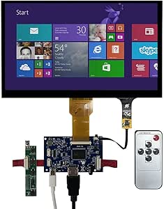 Amazon.com: Generic 10.1 Inch Universal HD DIY Portable LCD Display Screen Audio Driver Control ...