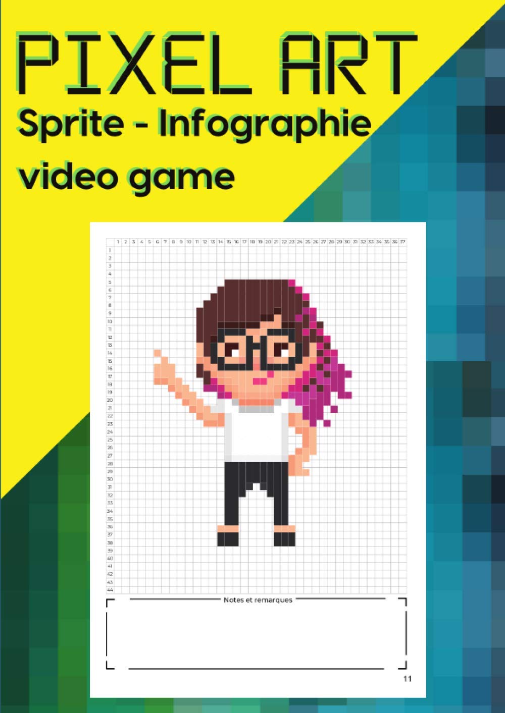 Amazon.in: Buy Pixel art sprite - infographie - video game: Grille 5x5 ...