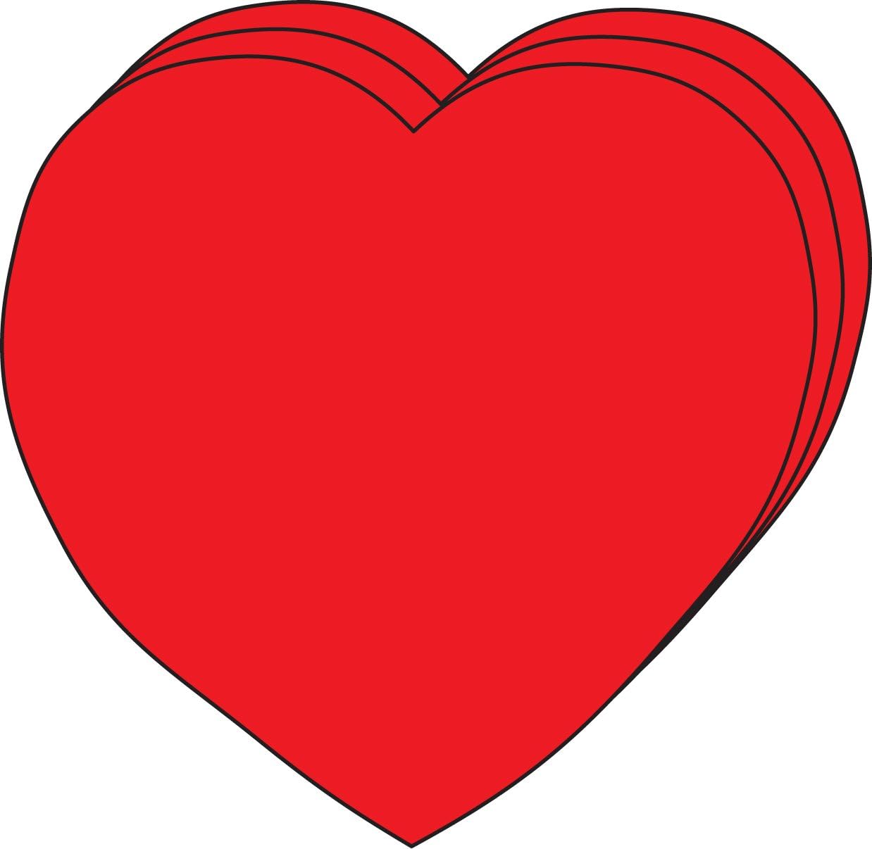 Amazon.com: Beistle Printed Cardstock Paper Heart Cut Outs 9 Piece ...