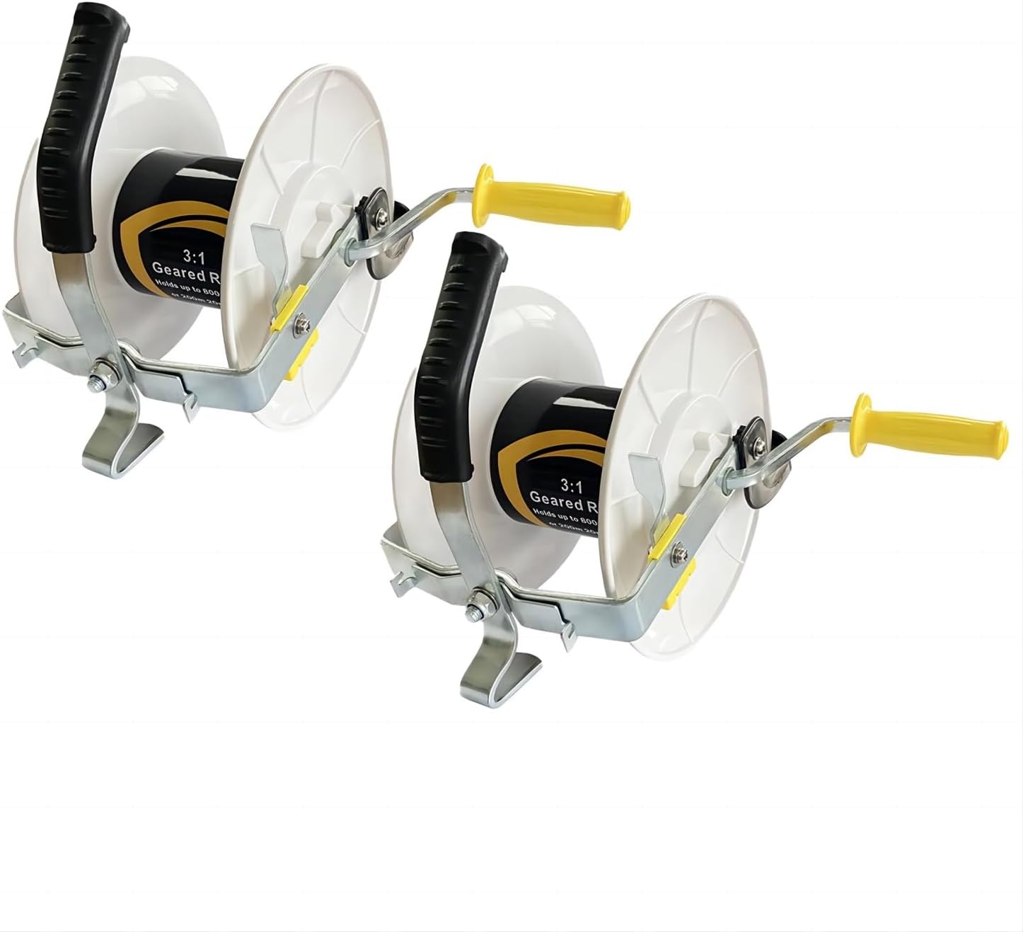 Amazon.com: 3:1 Geared Fence Reel - Strainrite White : Patio, Lawn & Garden