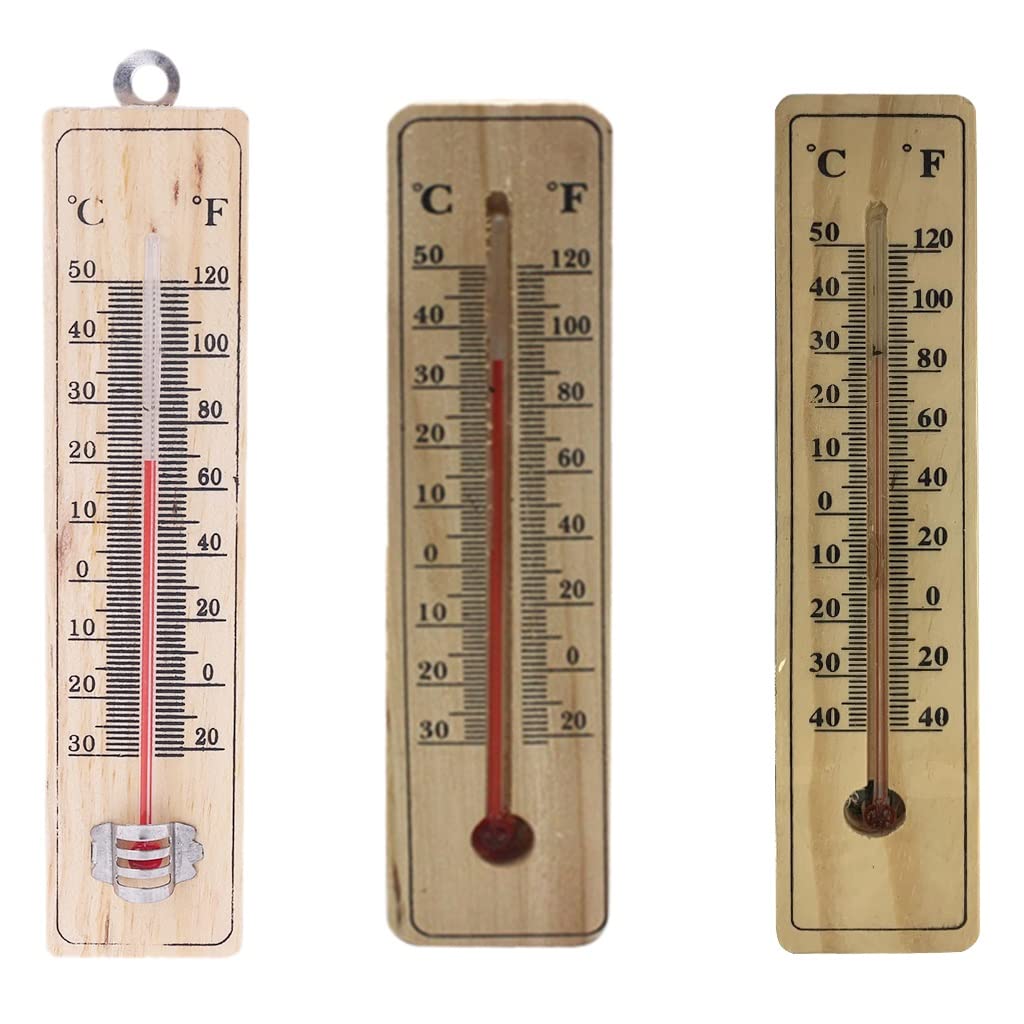 Amazon.com: appuivbt 1pc Wall Hanging Thermometer Temperature Measuring ...