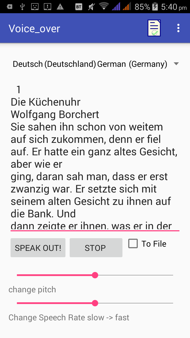 Voice-over - App on Amazon Appstore