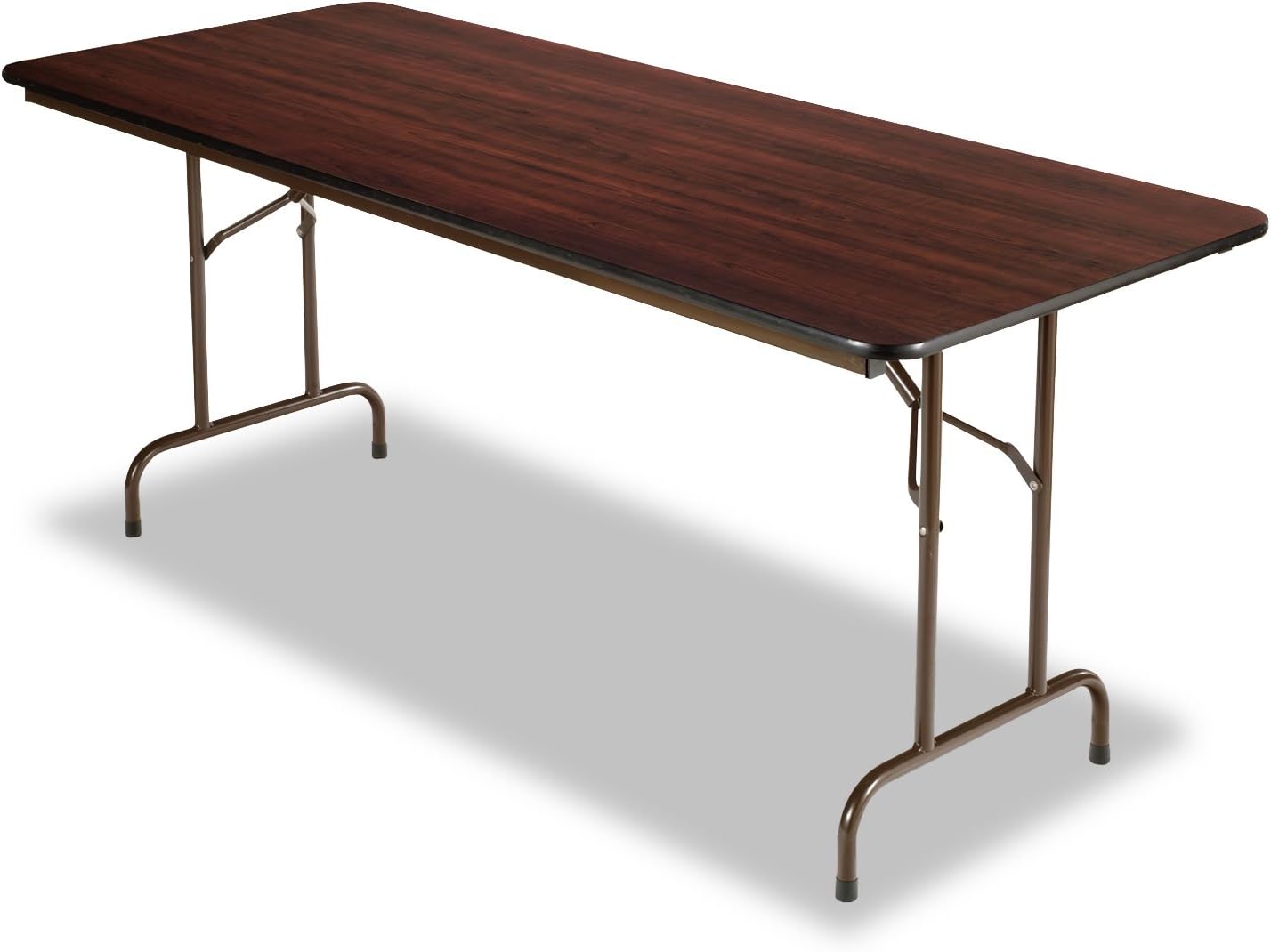 Amazon.com: Alera FT727230MY Wood Folding Table, Rectangular, 72w X 29 ...