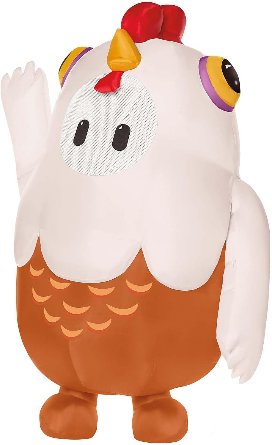 Amazon.com: Spirit Halloween Fall Guys Adult Chicken Inflatable Costume ...