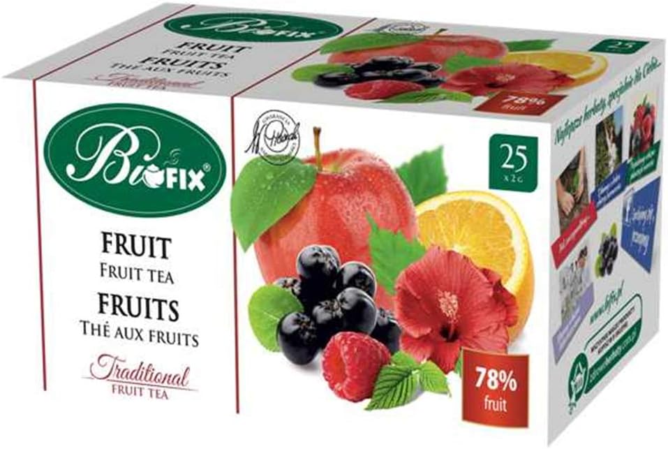 Biofix Classic Multifruit Tea 25x2g : Amazon.ca: Grocery & Gourmet Food