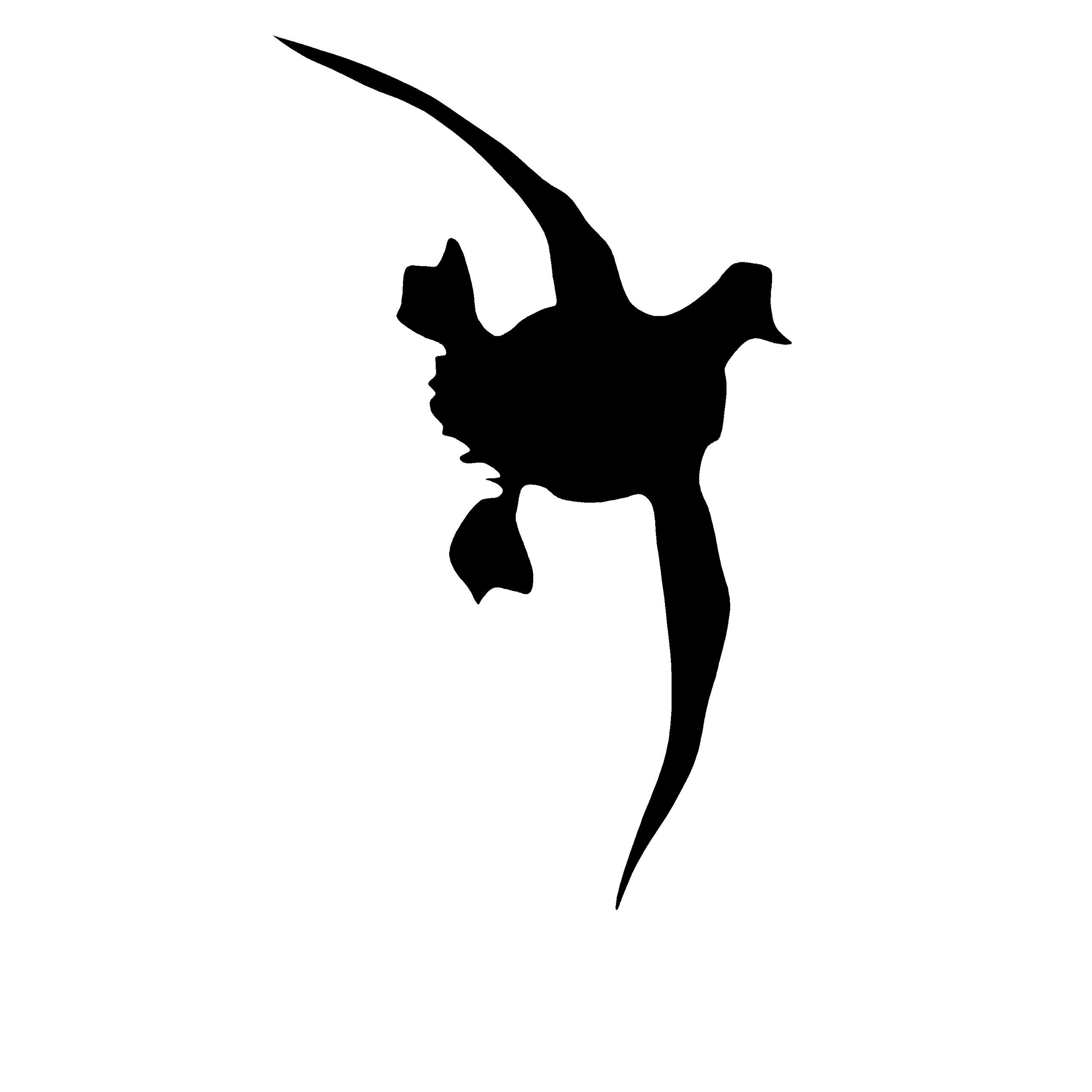Undefined Silhouette Art Duck Silhouette Hunting Decal