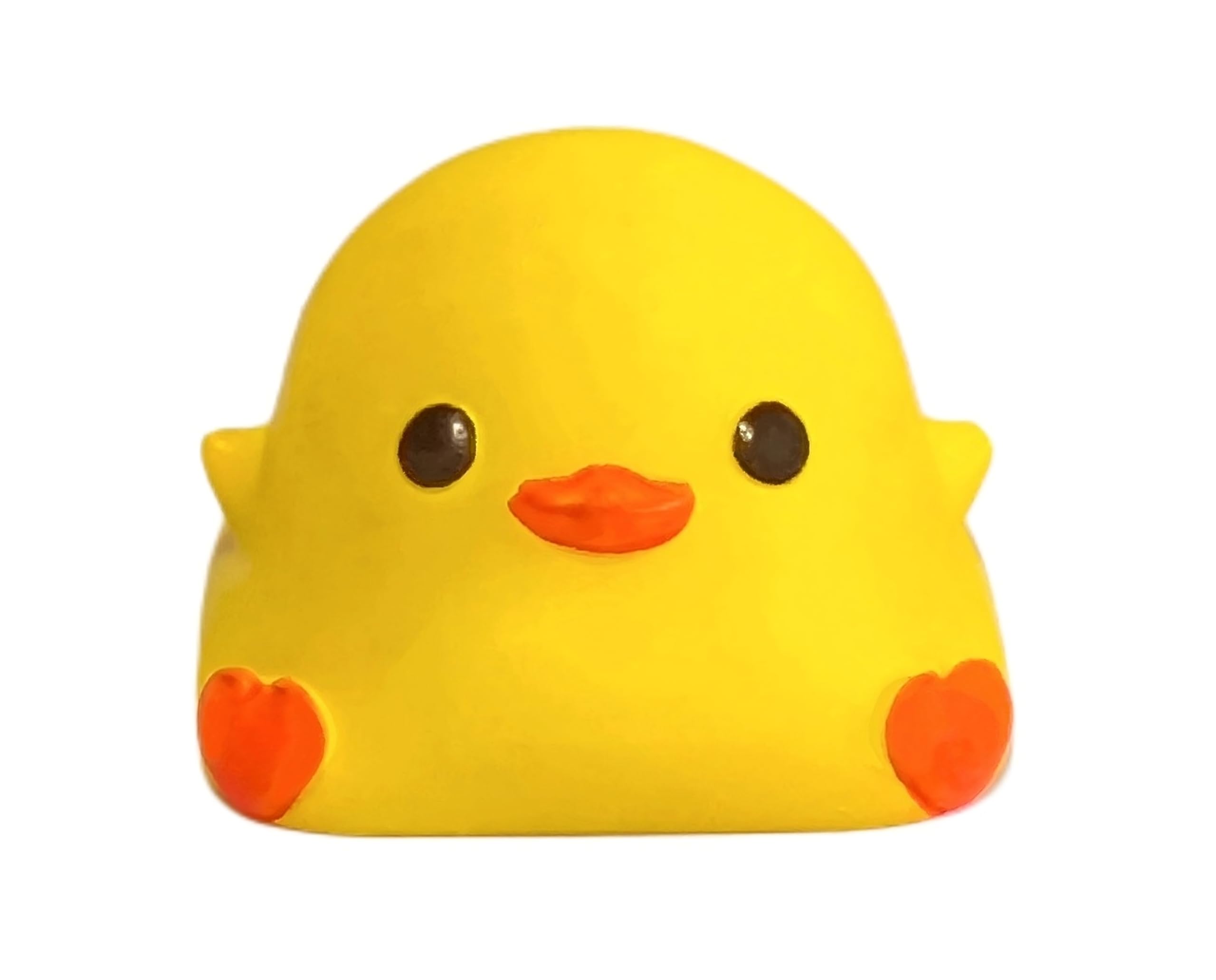 Amazon.com: Cute Yellow Duck Keycap – Custom 3D Resin ESC Key for ...