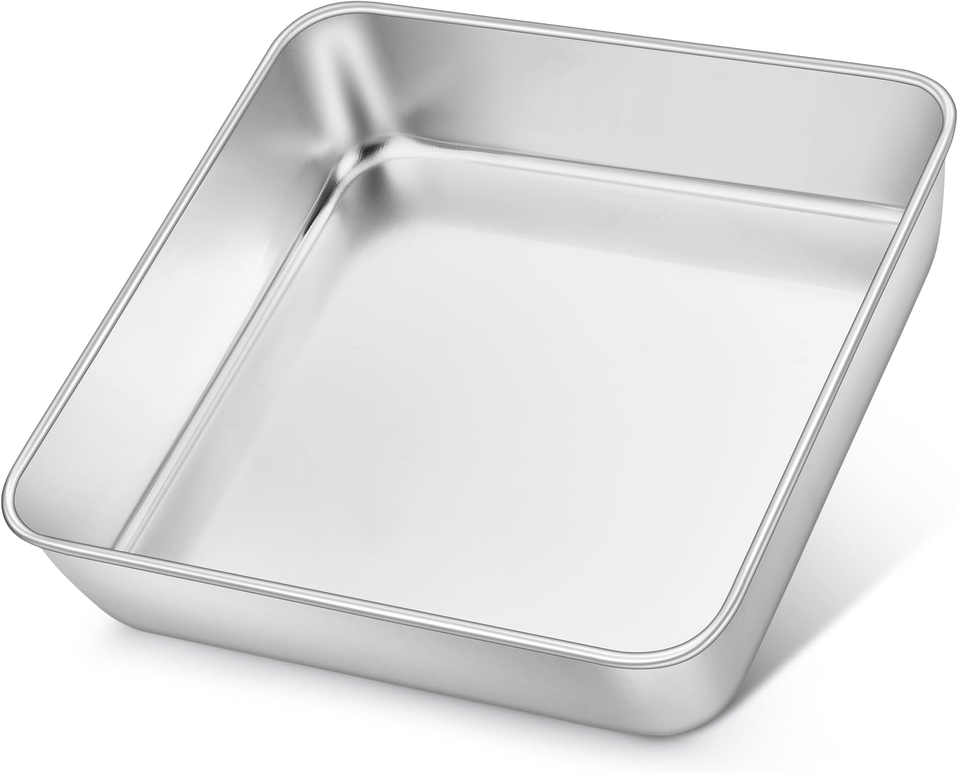 Amazon.com: Wilton Performance Aluminum Square Cake and Brownie Pan, 8 ...