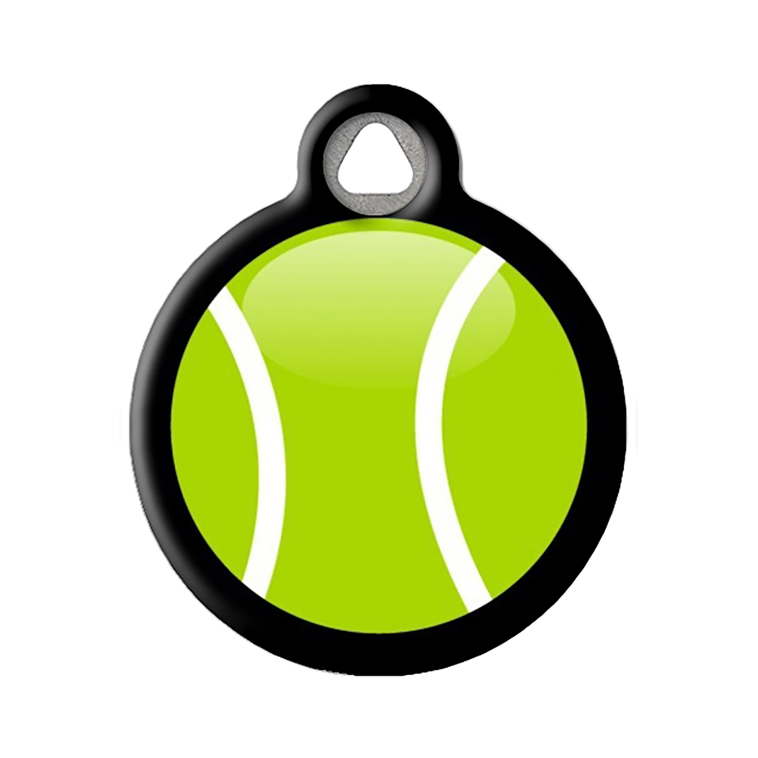 Amazon.com : Dog Tag Art Tennis Ball Personalized Pet ID Tag for Dogs ...