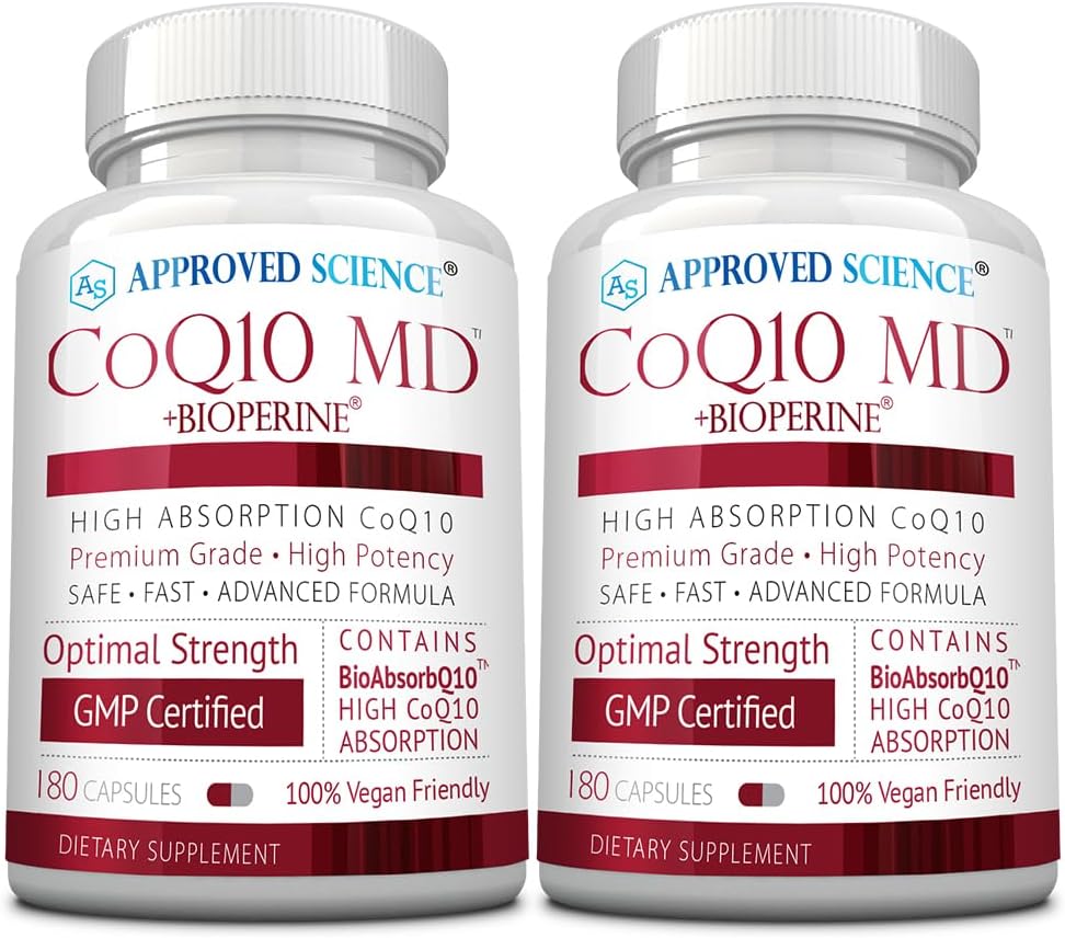Amazon.com: Approved Science® CoQ10 MD - Extra Strength 250mg Pure ...