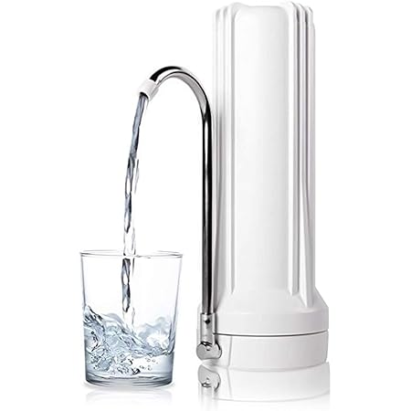 iSpring CKC1C Countertop Drinking Water Filtration System with Carbon ...