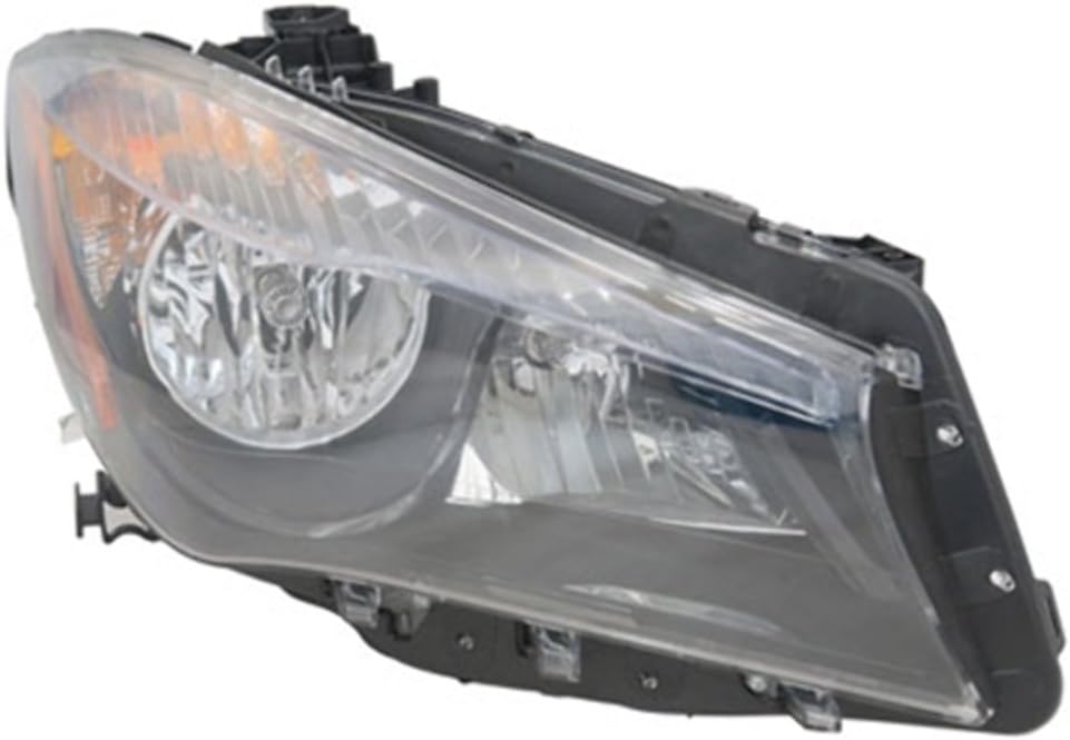 Amazon.com: Passenger Side Halogen Headlight Assembly For Mercedes Asm ...