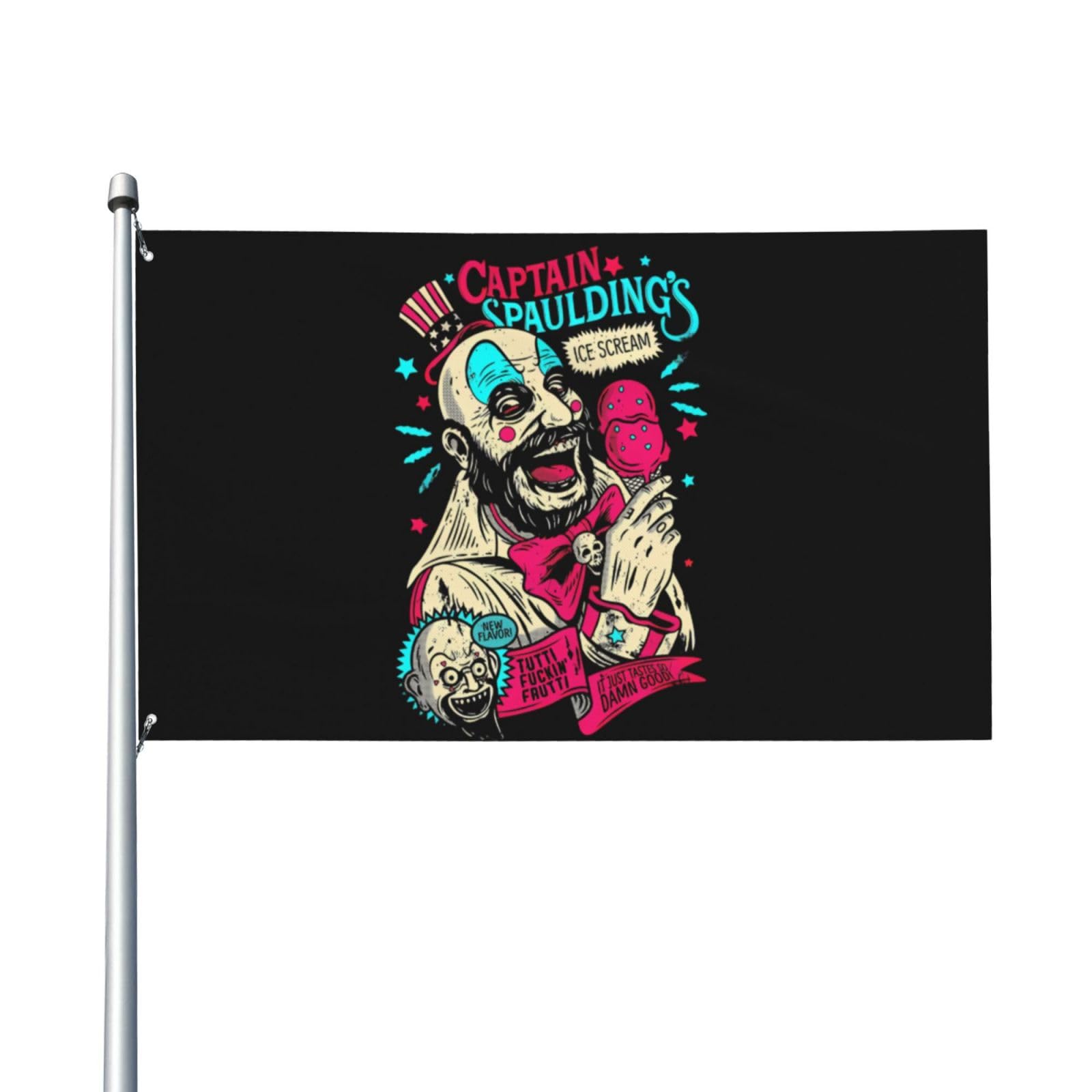 Amazon.com : Captain Horror Spaulding Movie Flags 3x5 Foot Banner ...