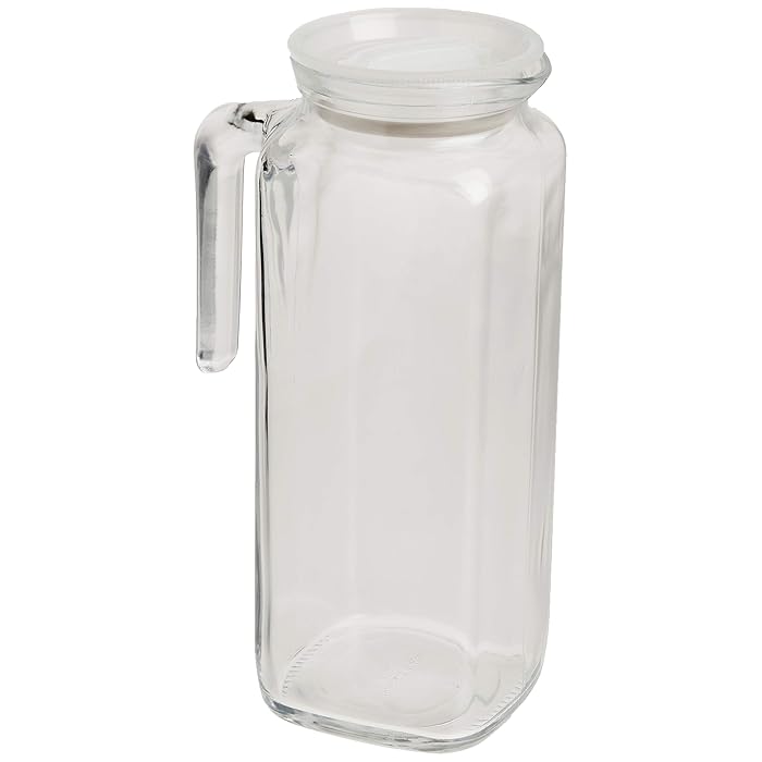 Buy Bormioli Rocco Glass Frigoverre Jug With Airtight Lid (1 Liter ...