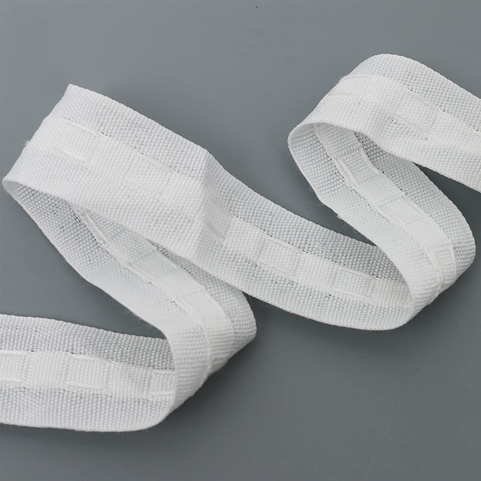 Bonnin Curtain Header Tape White Pencil Pleat Tape for Window Curtain ...