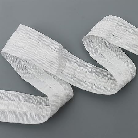 SZXMDKH 30M ULTRA LONG Curtain Header Heading Tape,White Pencil Pleat ...