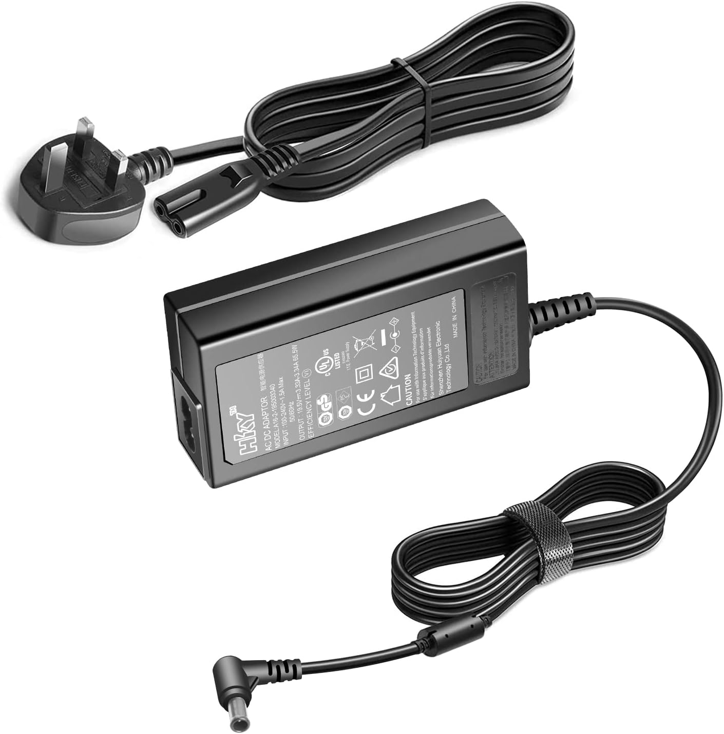 HKY 19.5V 3.3A 65W AC DC Adapter Power Supply Cable for Sony Bravia TV ...