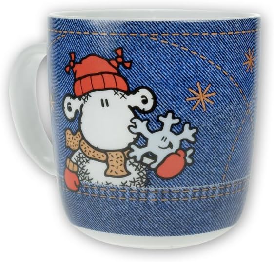 Sheepworld Tasse Ohne Dich ist alles doof | Porzellan, 40 cl ...