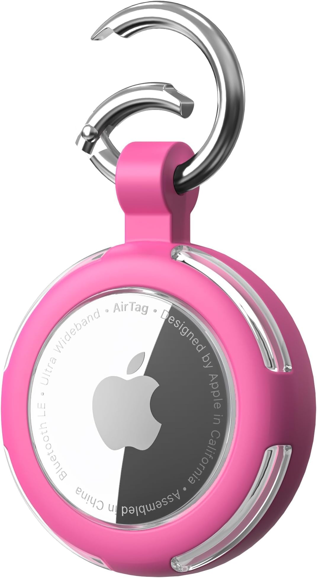 Amazon.com: Dovick- Waterproof Airtag Keychain Holder Case,Screw Full ...