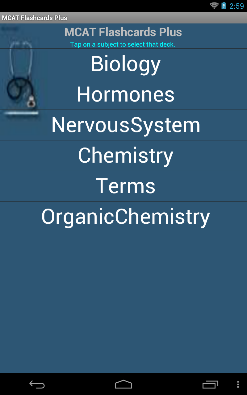 MCAT Flashcards Plus - App on Amazon Appstore