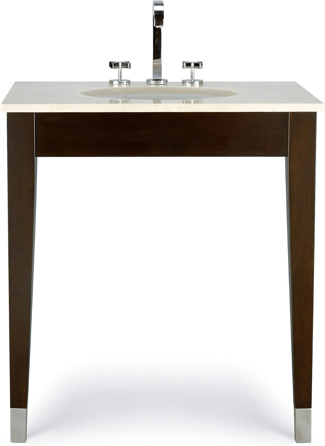 Cole + Co. 31W x 22D in. Clarissa Marble Vanity Top - Vanity Sinks ...