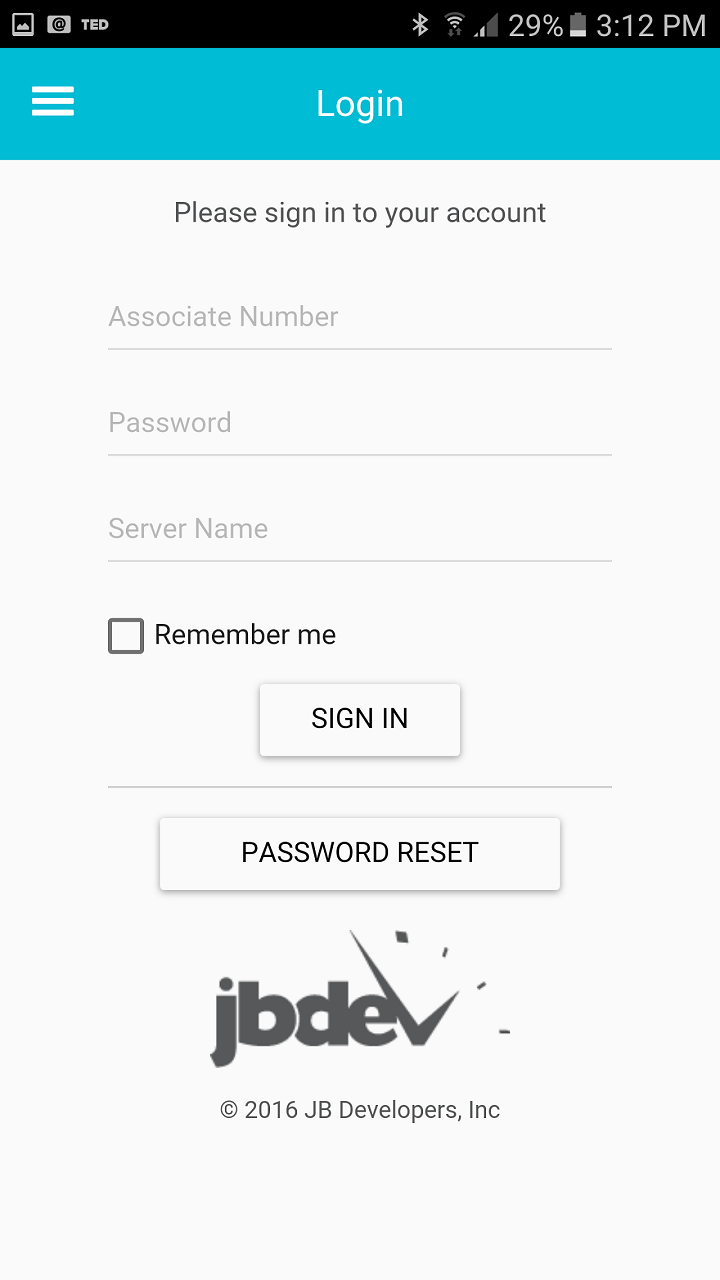 Aplicación JBDev Mobile en Amazon Appstore