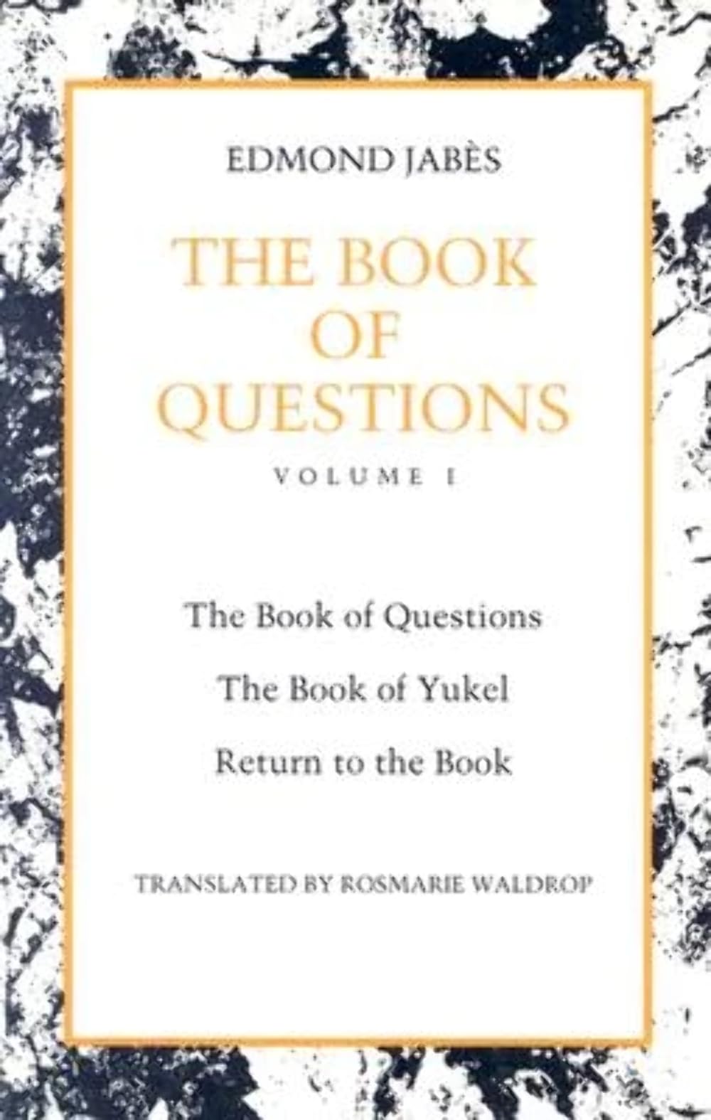 Amazon.com: The Book of Questions: Book of Yukel, and Return to the ...