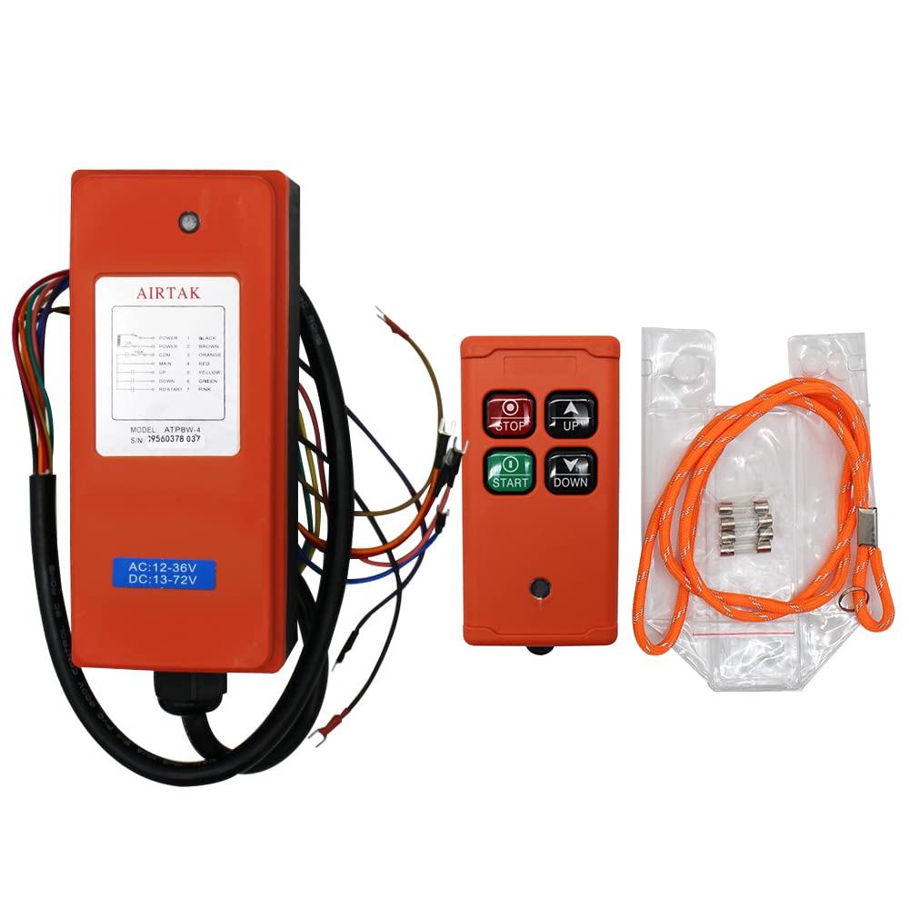 Snapklik.com : 4 Button Hoist Crane Industrial Wireless Radio Remote ...