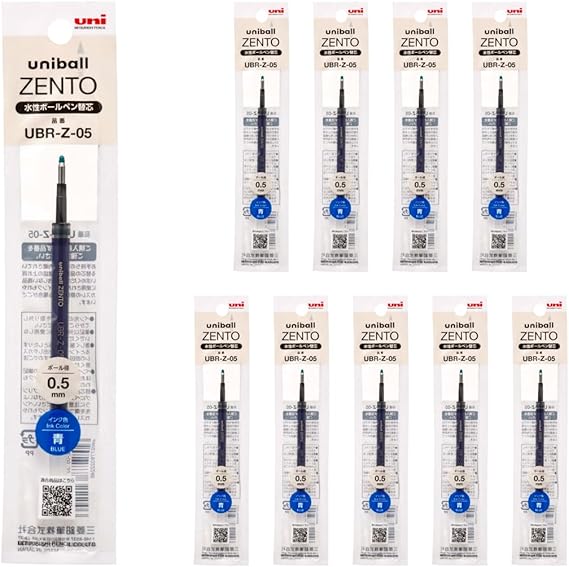 Amazon.com : uniball ZENTO Water-Based Ink Refill UBR-Z-05, 0.5mm Fine ...
