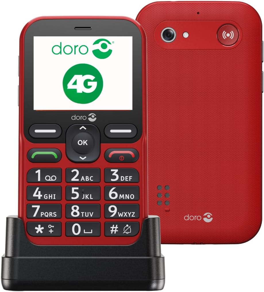 Doro - 2820 - Téléphone Portable Senior - Téléphone À Clapet 4G ...