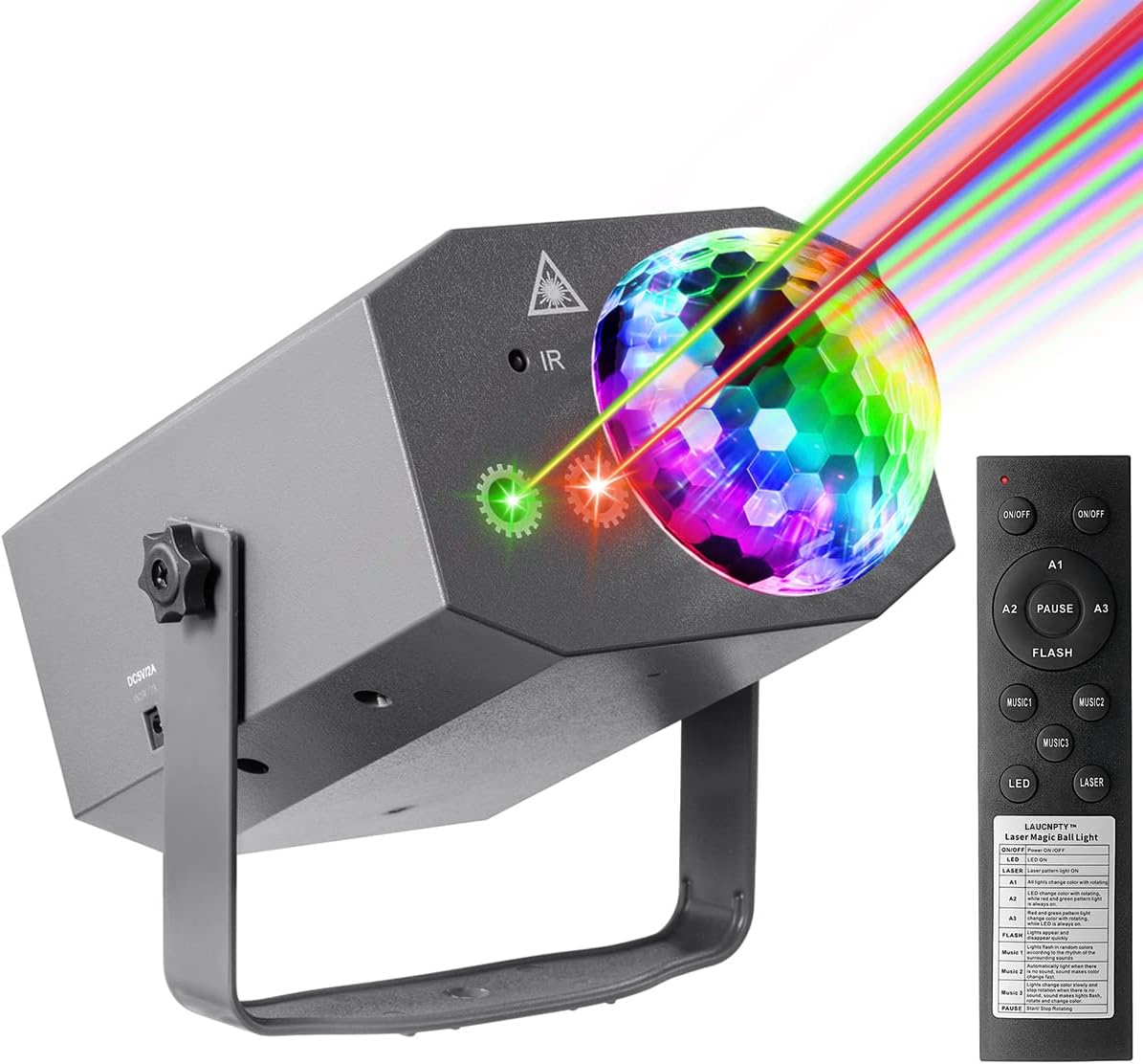 KisMee Disco Stage Lazer Lights DJ Laser Lights for Parties Sound ...