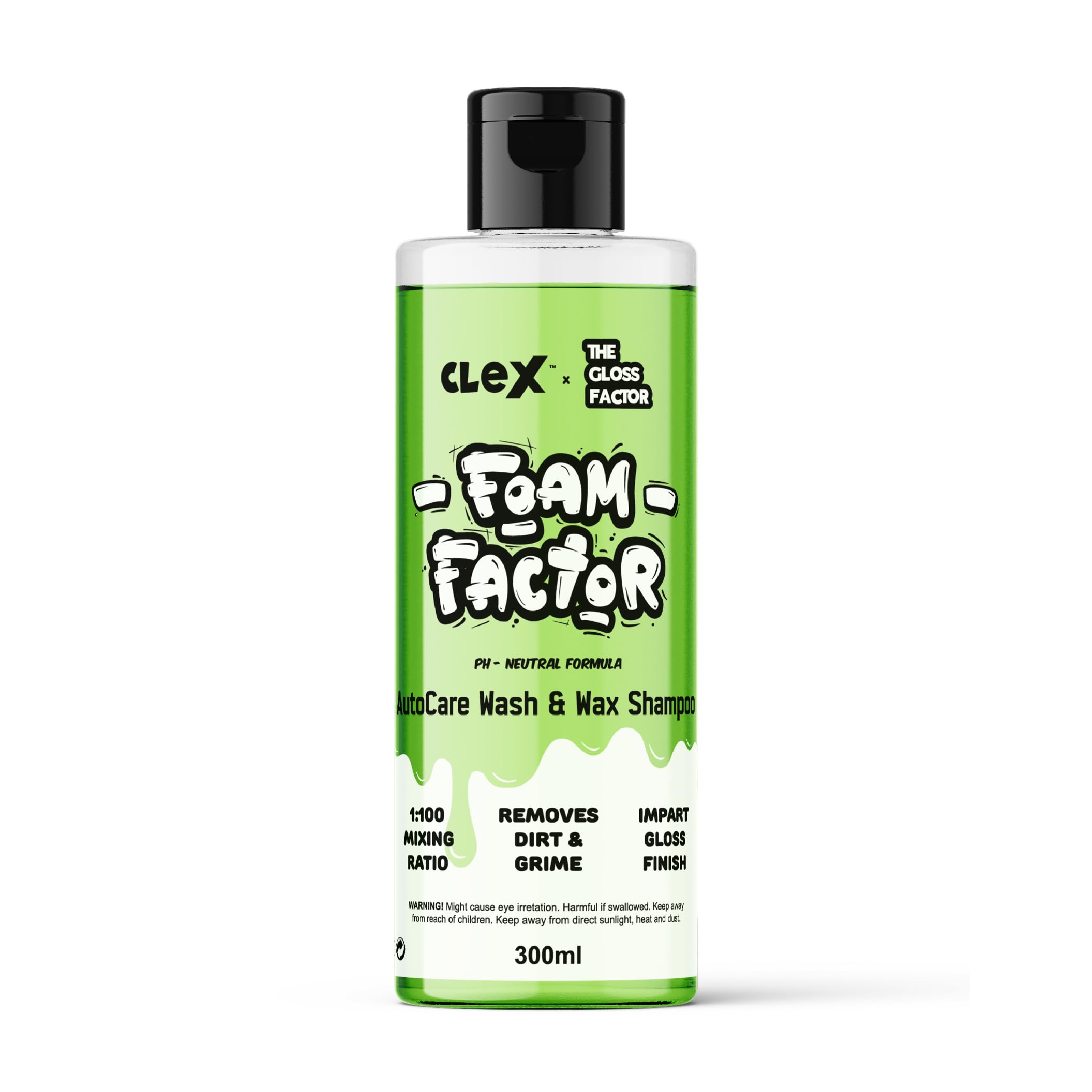 UK Automotives Clex x TGF “Foam Factor” Car Wash and Bike Wash Shampoo ...