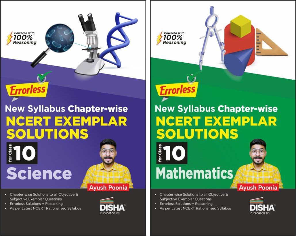 Buy Errorless New Syllabus Chapter-wise NCERT Exemplar Solutions for ...