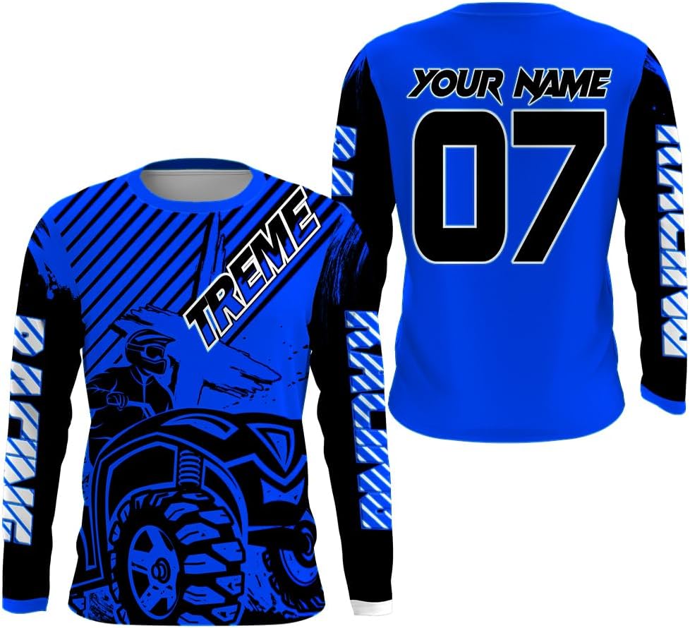 PIONAMZIOZ Custom Quad Racing Jersey Youth Men Women Upf30+ ATV ...