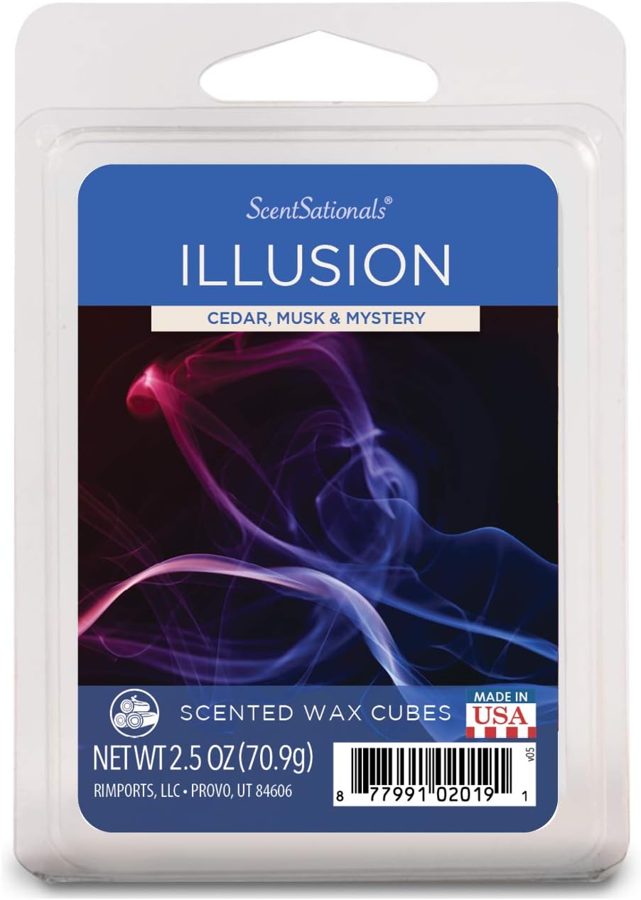 Amazon.com: Scentsationals Scented Wax Cubes - Illusion - Fragrance Wax ...