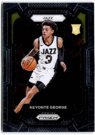 Amazon.com: 2023-24 Panini Prizm #127 KEYONTE GEORGE RC Rookie Utah Jazz Basketball Trading Card ...