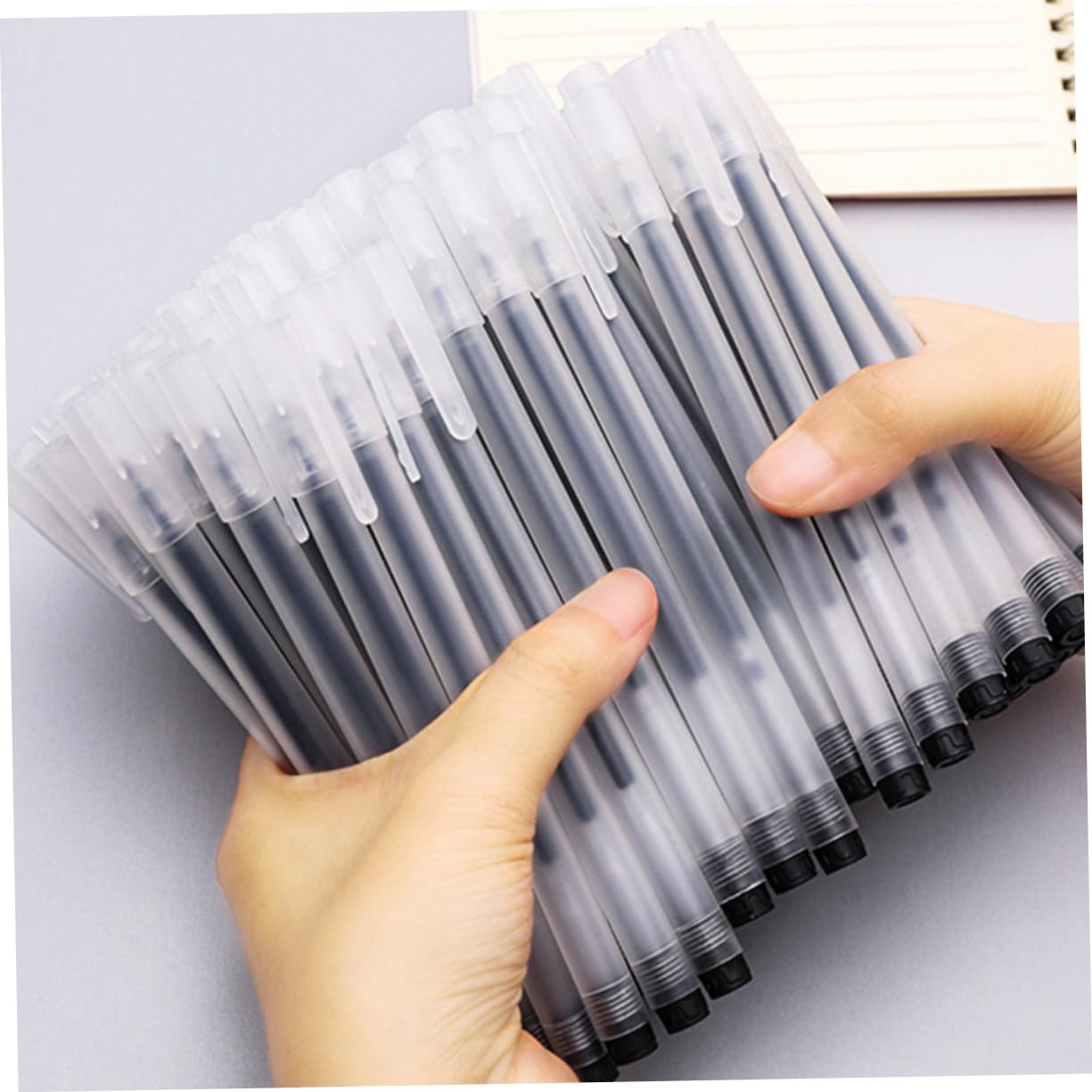 Precision Tip Office Pens 3 Refillable Gel Pens - Comfort Grip Smooth ...