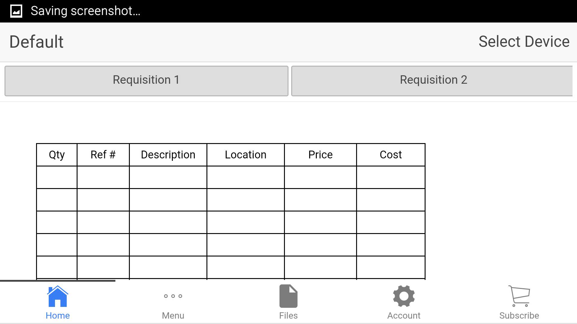 Requisition Form - App on the Amazon Appstore
