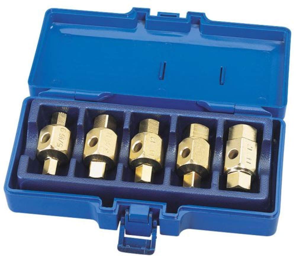 Draper 56627 Car Axle Gearbox Oil Sump Drain Key Plug Kit Set, 5 Pieces ...