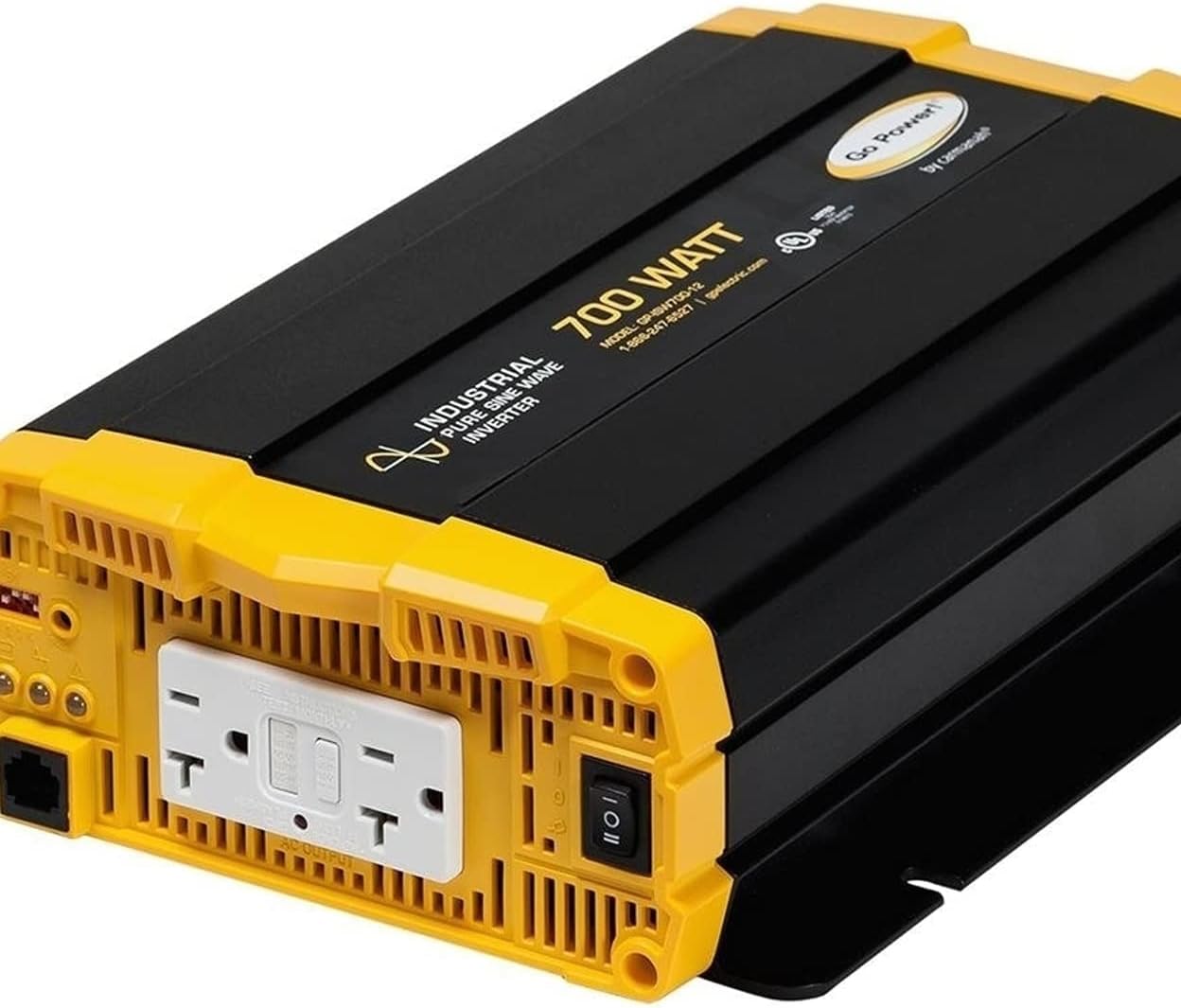 Go Power! GP-ISW2000-12 Industrial Pure Sine Wave Inverter - 2000 Watt ...