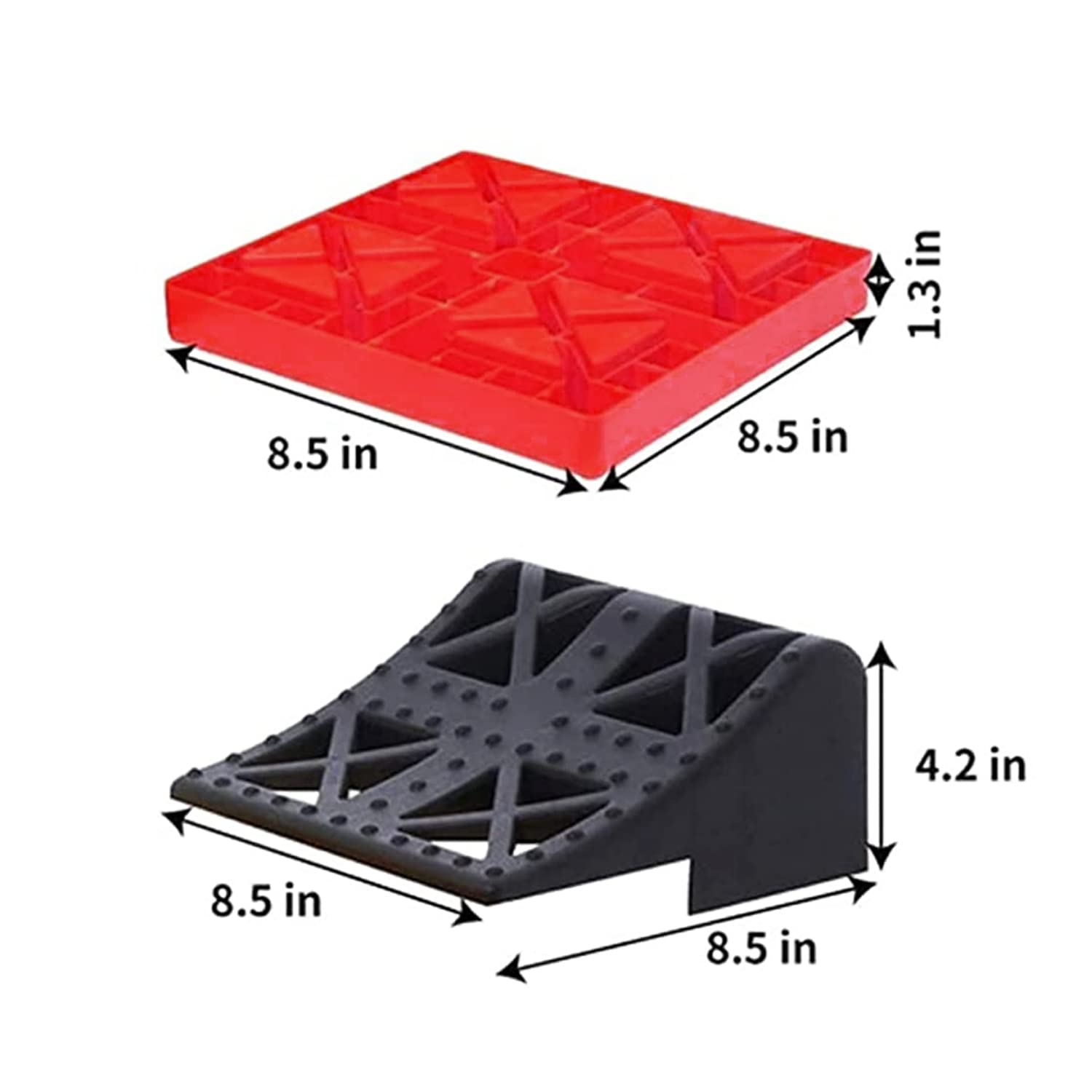 Snapklik.com : 10 Packs Rv Camper Leveling Blocks, Chocks Anti-Slip ...