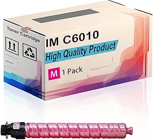 Amazon.com: Toner Cartridge Compatible for Ricoh IM C6010 IM C4510 IM C5510 Printers |IM C6010 ...