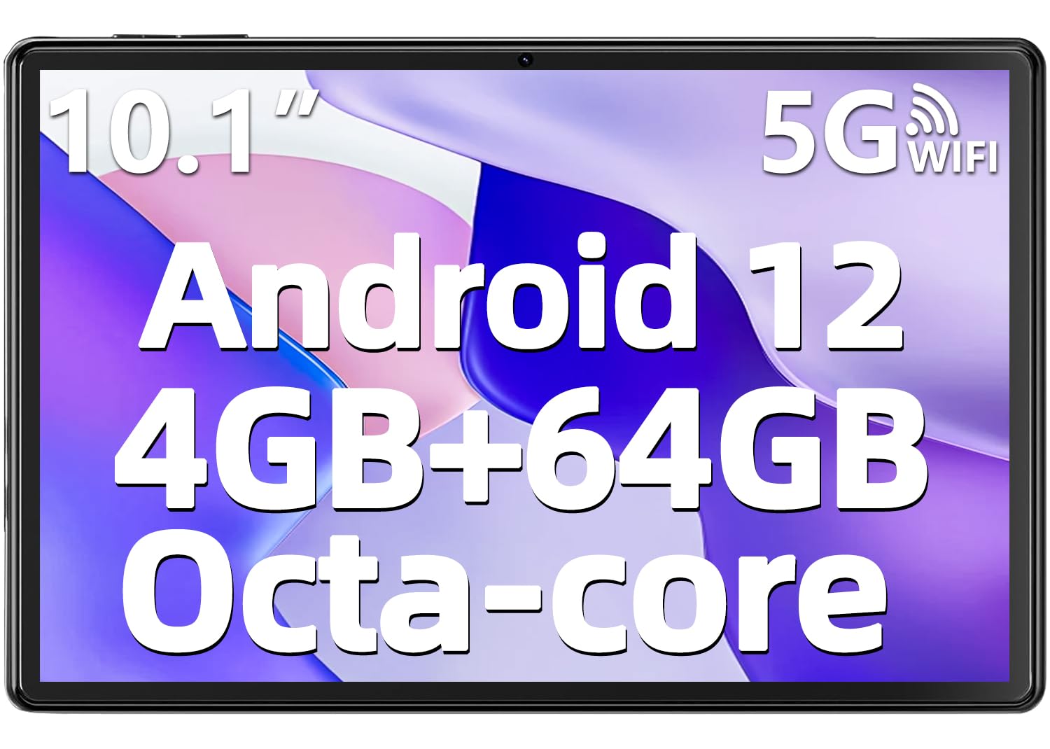 Amazon.com : SGIN Tablet Android 12 Tablets 10.1 Inch, 4GB RAM 64GB ROM ...